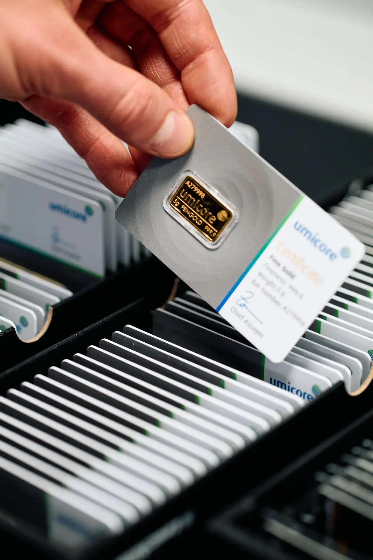 Umicore Gold Bars